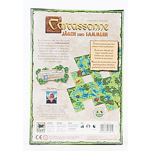 Hans im Glück, Carcassonne Hunter and Collector, Family Game, Board Game, 2-5 Players, from 8+ Years, 40+ Minutes, German