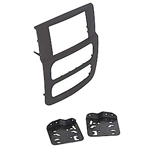 HECASA Double Din Radio Stereo Dash Kit Compatible with 2002 2003 2004 2005 Dodge Ram 1500 2500 3500 Without Wiring Harness