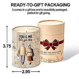 Lavender Candles Gifts for Wife from Husband, Wife Valentines Day Candles Gifts, Anniversary Wedding Candles Gifts for Wife, Birthday Gifts for Wife, Valentines Day Romantic Gifts for Her