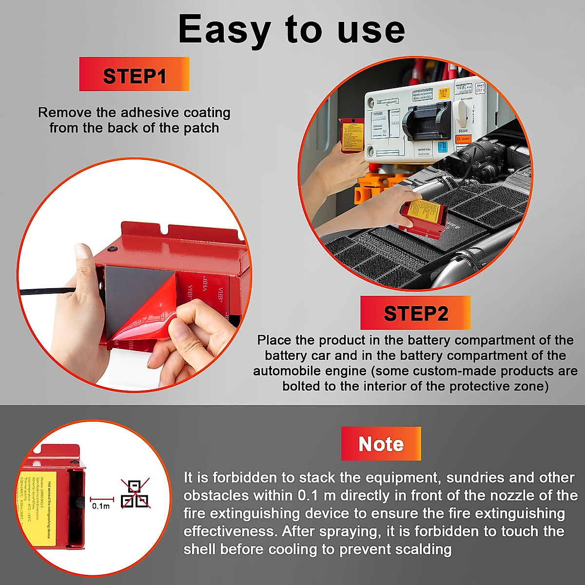 Small space automatic fire extinguishing device, household fire extinguisher, power distribution equipment fire extinguishing device, energy storage equipment fire preventer, battery fire protection