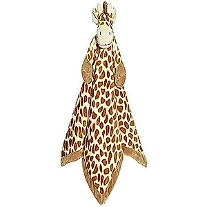 Teddykompaniet Diinglisar Lovely Giraffe Unisex Plush Fleece Baby Blanket with Giraffe Comforter Soft Cuddle Plush Sleep Toys | Birthday Gift for Baby Child Toddler |Ages 0+