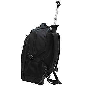 "E-Z Roll" Brand High-end 19 in. Laptop Rolling Backpack/Wheeled Backpack