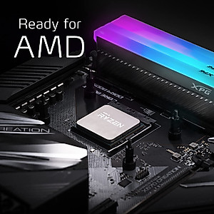 XPG GAMMIX D45 DDR4 3200MHz 16GB (2x8GB) 288-Pin SDRAM PC4-25600 Memory Kit White (AX4U32008G16A-DCWHD45)
