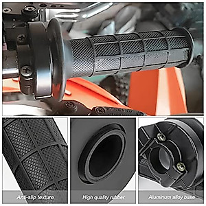 Throttle Handle Grip Cable, 47Inches Fuel Seat Handle Throttle Cable Throttle Housing Clamp for 50-250CC Motocross ATV Accessories