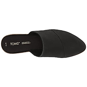 TOMS Women's Jade Loafer Flat, Black, 8.5