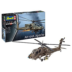 Revell 03824 AH-64A Apache 1:72 Scale Unbuilt/Unpainted Plastic Model Kit