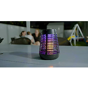 PIC Portable Solar Insect Killer Torch (FLPT), Bug Zapper and Flame Accent Light, Kills Bugs on Contact