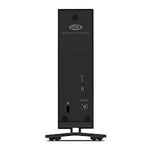LaCie 4TB d2 Professional USB 3.1 Type-C External Desktop Hard Drive Bundle with 32GB Ultra SDHC UHS-I Memory Card, and 32GB Ultra Flair USB 3.0 Flash Drive (3 Items)