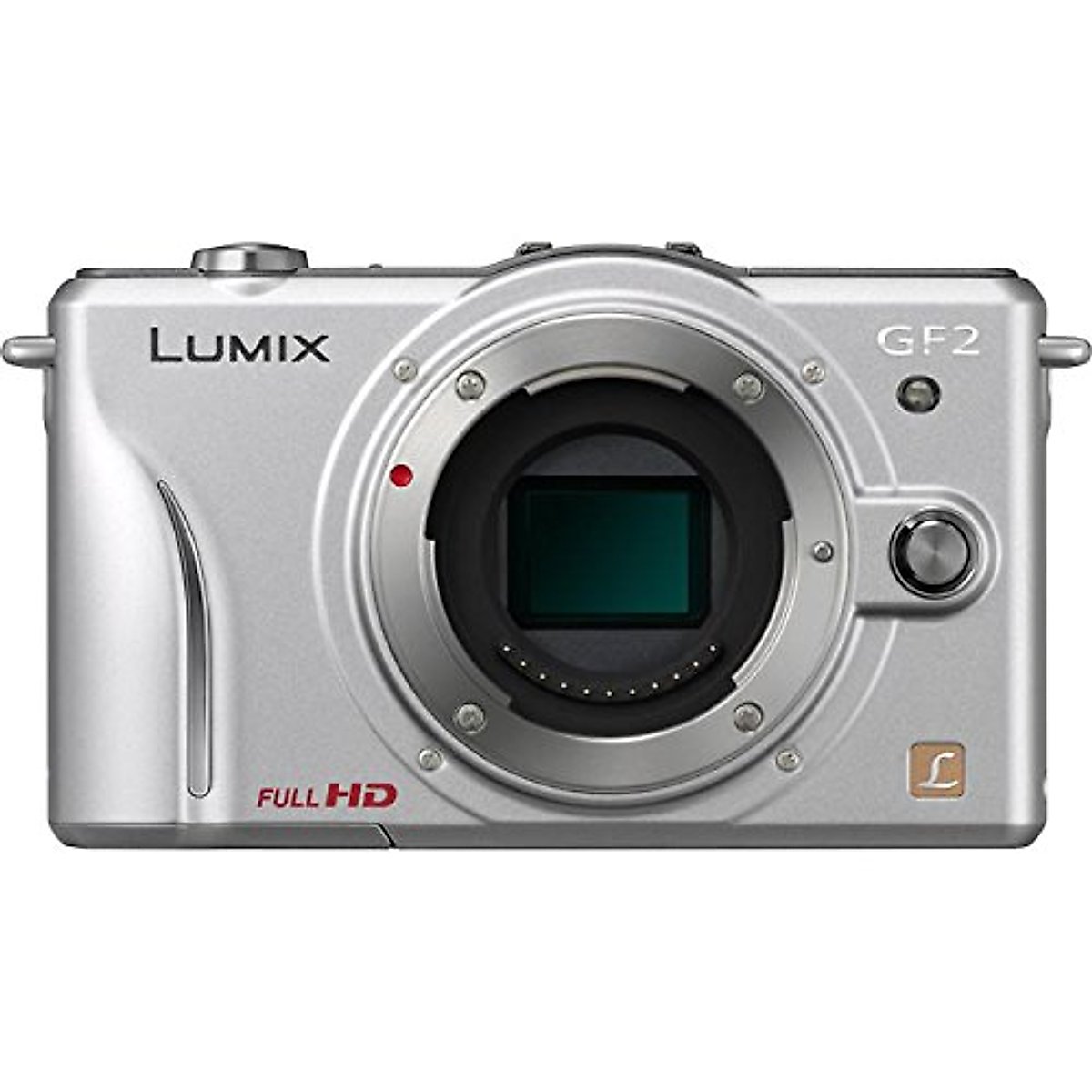 Panasonic Lumix DMC-GF2 12 MP Micro Four-Thirds Mirrorless Digital Camera with 3.0-Inch Touch-Screen LCD and 14mm f/2.5 G Aspherical Lens (Silver)