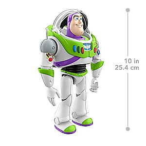 Mattel Toy Story 4 Movie Toys, Buzz Lightyear Talking Action Figure with Karate Chop Motion and 20 Phrases and Sounds