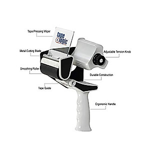 Ship Now Supply Tape Logic Top Gun Carton Sealing Tape Dispenser, 3"