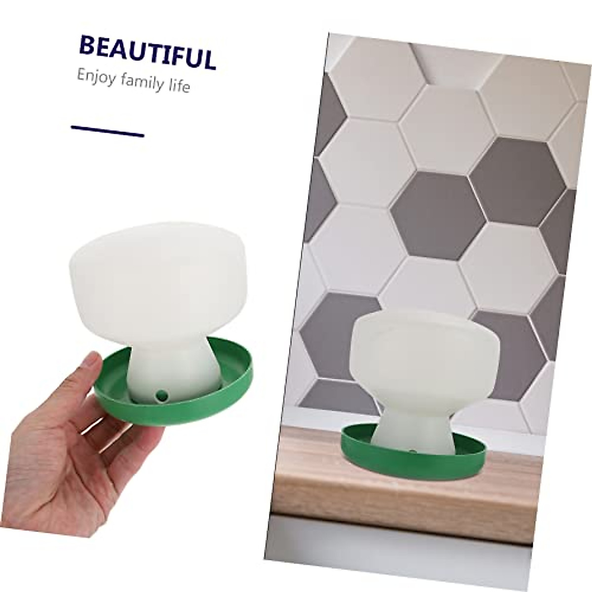 2pcs Nipple Tool Holder Nippler Bird Bowl Pet Waterer Finch Cockatiel Drinker Accessories Auto Plastic Supplies As Feeder Chinchilla Shown Autodrinker Quail Automatic Chicken