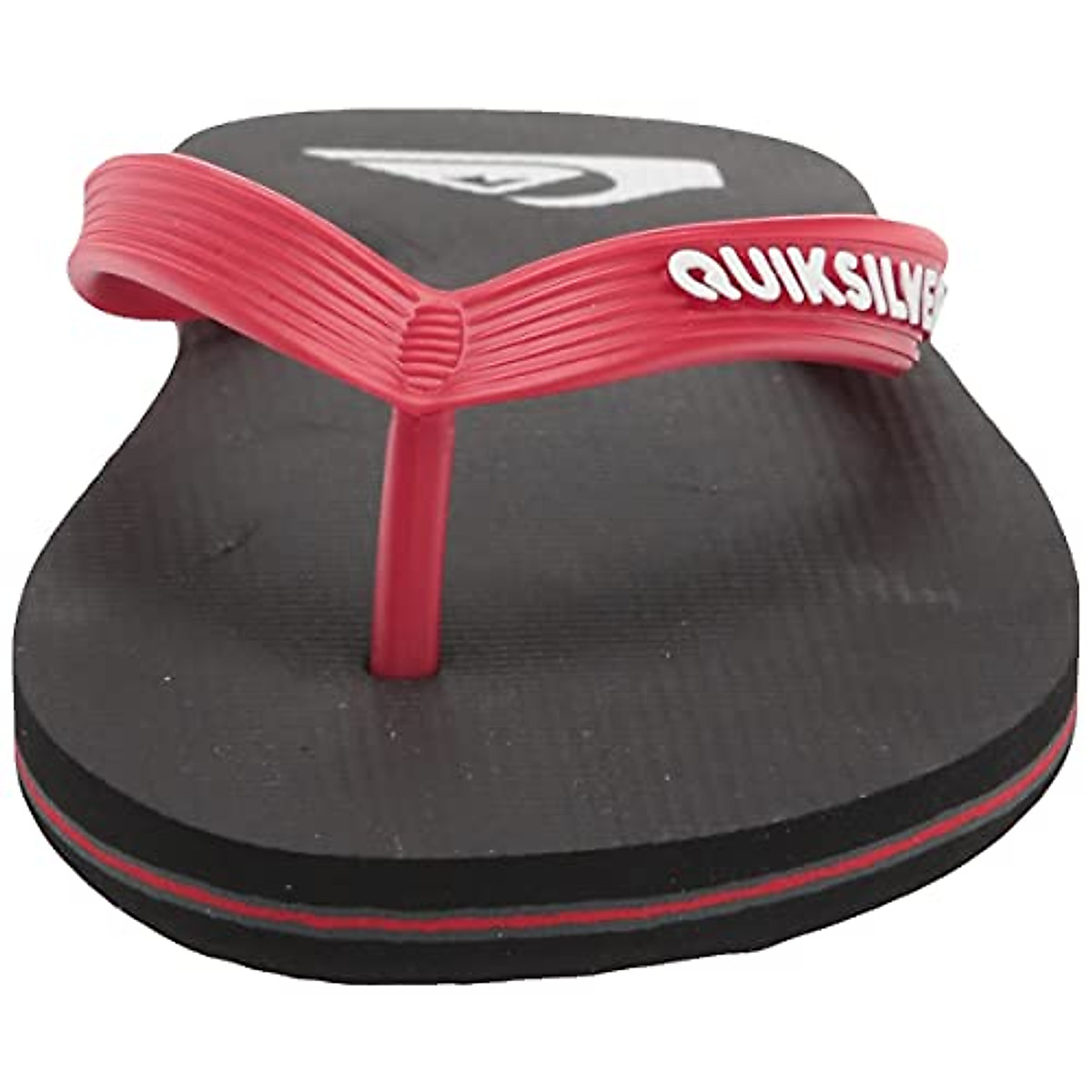 Quiksilver Boy's Molokai Kids Flip Flop Youth Sandal, BLACK 2, 3 Little Kid