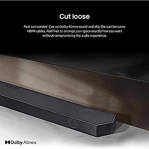 SAMSUNG HW-Q910C 9.1.2ch Soundbar w/ Wireless Dolby Audio, Rear Speaker Included, Q-Symphony, SpaceFit Sound Pro, Adaptive Sound, Game Mode Pro, Airplay 2 with Alexa Built-In