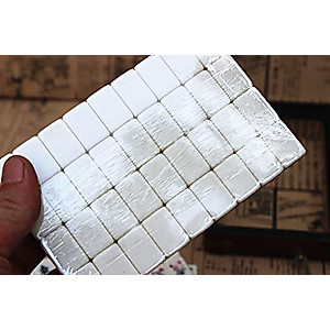 Florauspicious Chinese Mahjong Set, Traditional Majong Sets Chinese with 146PCS 0.87" x 0.59" x 0.47" Mini Mahjong Tiles, 2PCS Dot Dice & 6.7” Wooden Carry Case for Travel, Family Gathering, Party