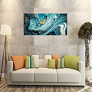 XXMWallArt FC2775 Abstract Texture Wall Art Marble Vortex Canvas Prints Painting for Living Room Bedroom Kitchen Home and Office Wall DecorWall Decor Home Decor