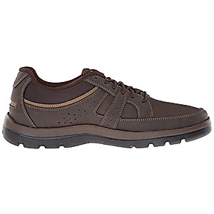 Rockport Men's Get Your Kicks Blucher, Brown, 9.5 Wide