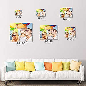 Picture Wall Art Your Photo on Custom Glass 10 x 8 Horizontal Print