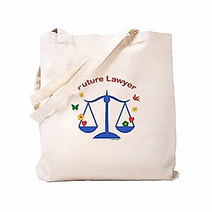 CafePress Future Lawyer Tote Bag Natural Canvas Tote Bag, Reusable Shopping Bag