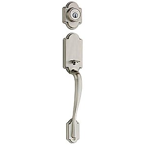 Kwikset 800ANLIP-15SV1 Arlington Handleset Exterior, Satin Nickel