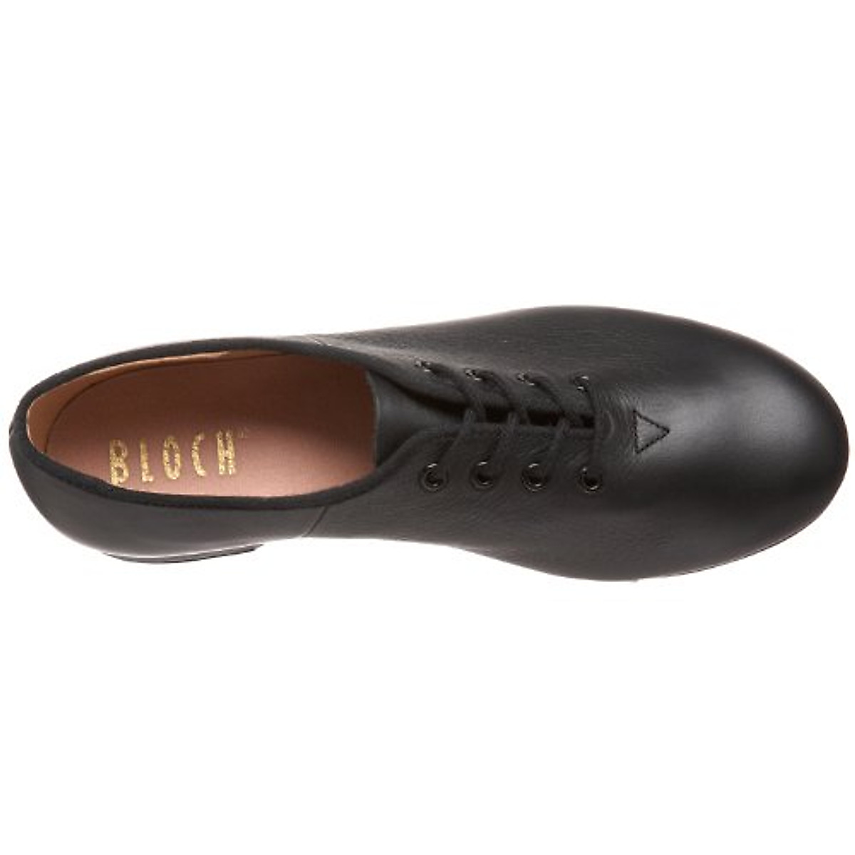 Bloch womens Bloch Women's Jazz Tap Full-sole Leather Tap dance shoes, Black, 9.5 US