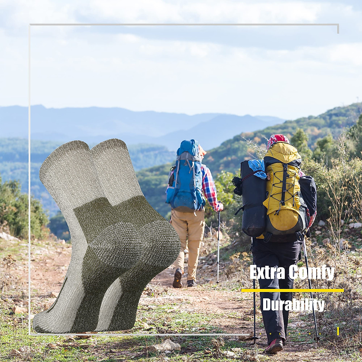 SOX TOWN Merino Wool Low Cut Quarter Socks with Heavy Cushion Ankle Moisture Wicking Warm for Men Outdoor Hiking Hike Cycling