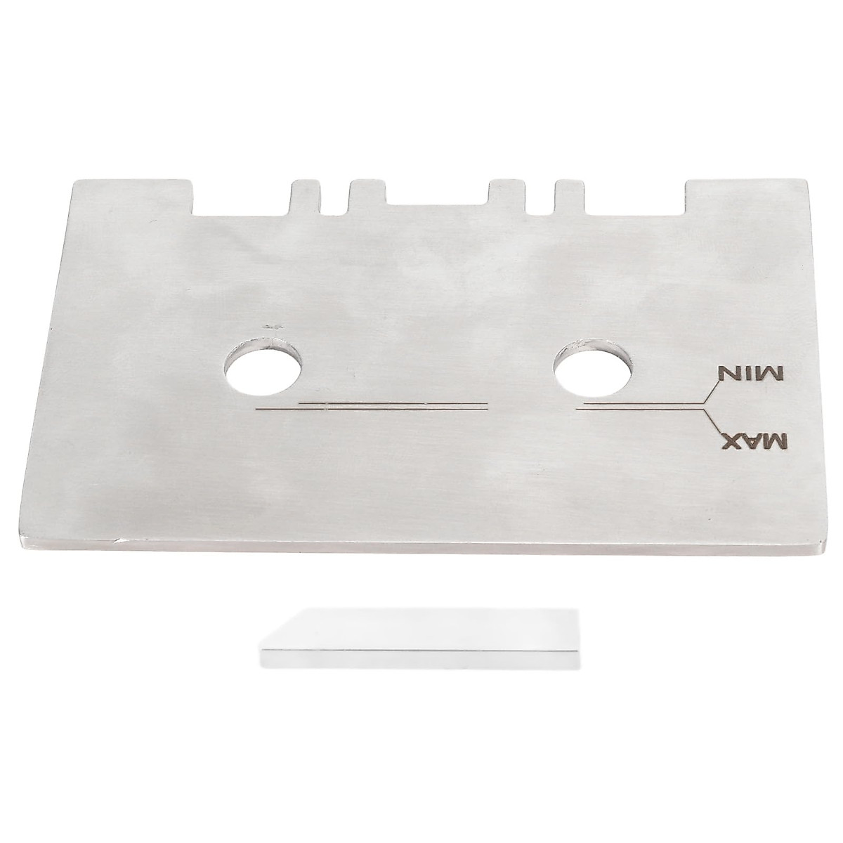 1 Set Stainless Steel Cassette Head and Guide Gauge, High Accuracy Cassette Cauge, Mechanical Alignment with Alignment Bar for DVRs, for, for TEAC, for BASF, for Nagar