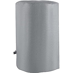 VEVOR RV Cover, 30'-33' Travel Trailer RV Cover, Windproof RV & Trailer Cover, Extra-Thick 4 Layers Camper Cover, Waterproof Ripstop Anti-UV for RV Motorhome with Adhesive Patch & Storage Bag,Grey