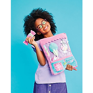 iscream Sweet Surprise Claw Machine Fleece 5-Piece Play Pillow Set with Embroidered Accents