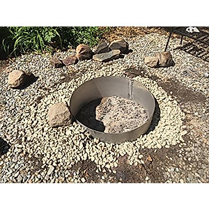 36" Diameter x 14 Deep Steel Metal Fire Pit Ring Liner Insert Only.