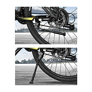 LEICHTEN Adjustable Bicycle Kickstand Aluminum Alloy Bike Kick Stand for 26" 27.5" 28" 700c Mountain Bike/BMX/Adults bike/City bike Storage
