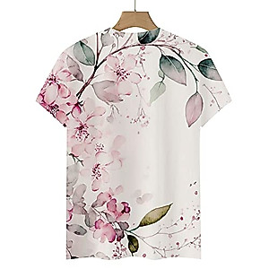 Womens t Shirts Loose Fit Van Gogh Oil Painting Print Tops Casual Loose Short Sleeve Trendy Graphic Tees Blouse