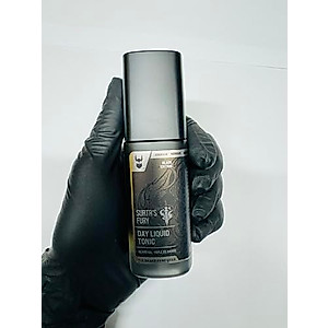 The Beard Struggle - Day Liquid Tonic Beard Oil - Platinum Collection, Surtr's Fury - Beard Oil for Men - Moisturize, Softens Hair, Reduces Itch - Day Time Beard Growth Oil (1 Fl oz)