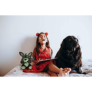 qichemaoy Nights at Freddyfts Figure Location Funtime Freddy Fazbear Foxy Plush Toy Keychain Collectible Plushie 7inch, Green