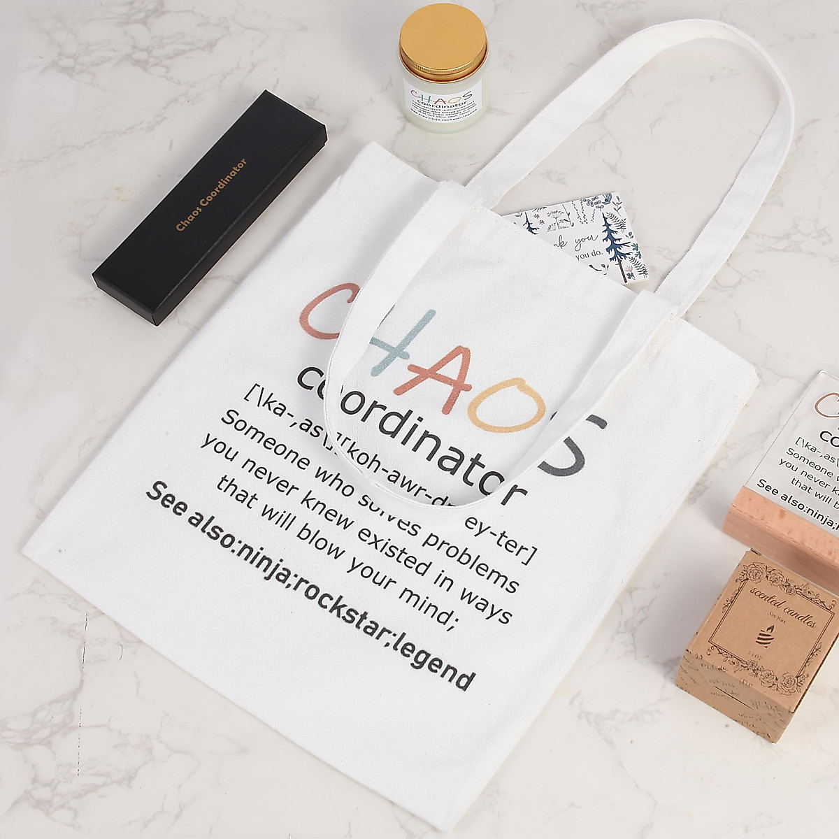 Chaos Coordinator Gifts for Women, Thank You Gifts for Women, Appreciation Gifts for Coworker Boss Lady, Teacher Gifts, Employee Appreciation Gifts, Anniversary, Birthday & Christmas Gift for Women