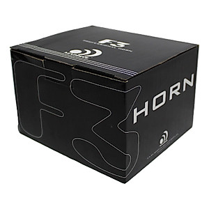 Massive Audio F3 - Flare Horn Pro Audio for Cars and DJ Compression Drivers, 60x 40, 1 Inch Screw On | Sold Individually