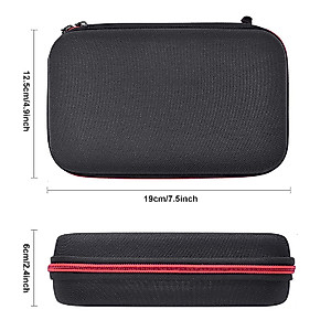 LinMei Travel Trimmer Case Compatible with One blade QP6510/70 QP6520/70 Pro Wet Dry Electric Shaver Hard Portable Storage Carrying Case for Shavers and Accessories