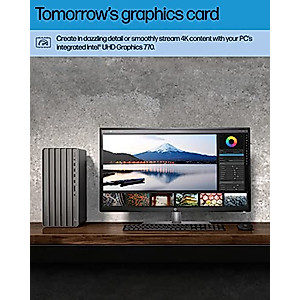 HP ENVY Desktop Computer, Intel Core i7-10700, 16 GB RAM, 1 TB Hard Drive & 512 GB SSD Storage, Windows 10 Pro (TE01-1254, 2020 Model)
