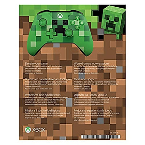 Xbox Wireless Controller/ PC Computer - Minecraft Creeper Green Special Limited Edition
