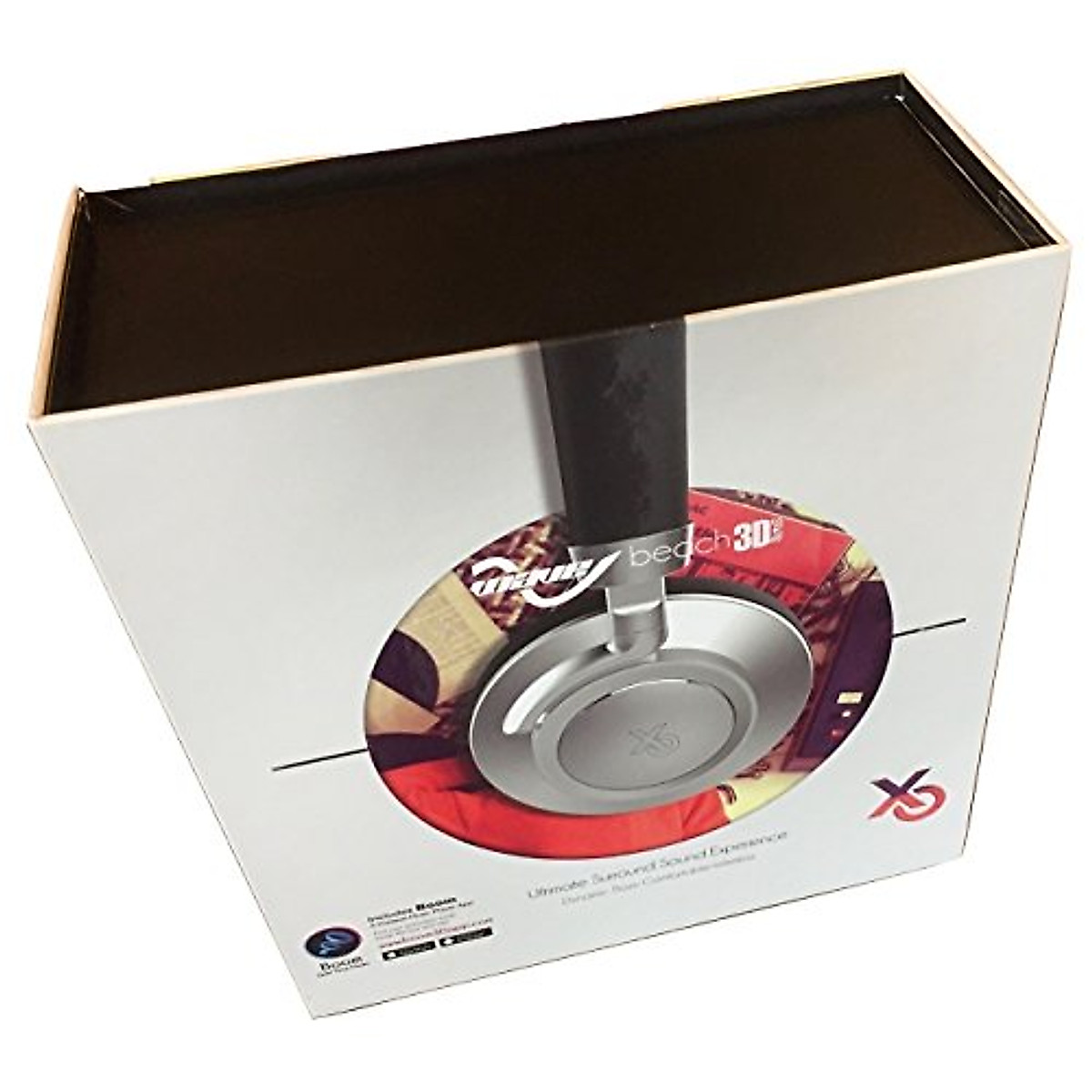 XO Wave Beach 3D Bluetooth & Corded Stereo SPAS Class Headphones