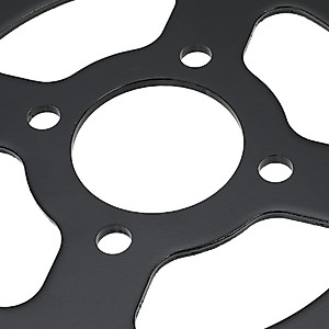 YOXUFA 72 Tooth 35 Chain Sprocket 51mm Bore for Mini Bike Go Kart with Predator 79cc 212cc 420cc Engine ATV Go Cart Powersports Parts