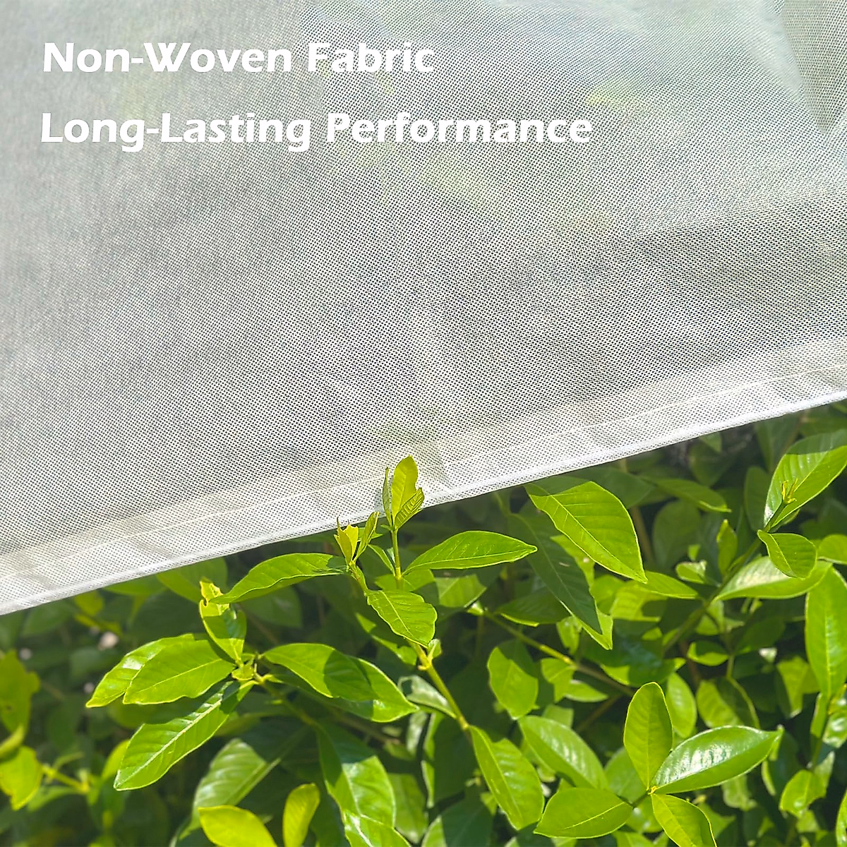 6 Pack Plant Covers Frost Protection Bag Winter Drawstring Plant Covers Winter Reusable Plants Jacket for Fruit Tree Shrub Potted Plants (24" x 31.5")