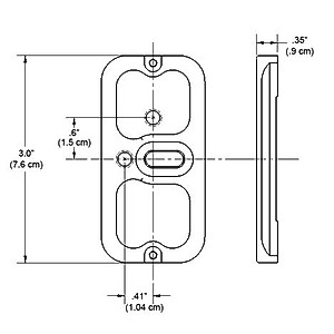 Wimberley P-5 Camera Body Plate - Made in USA