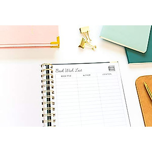 The Homeschool Planner: Beautiful and Undated with Monthly Tabs | To Do List, Goals, Meal Planning & Academic Tools | Homeschooling, Distance Learning & Family Organizer | Gold Spiral