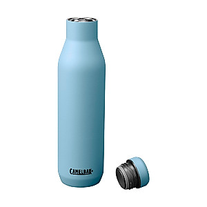 CamelBak Horizon 25oz Water Bottle - Insulated Stainless Steel - Wine Compatible - Leak Proof - Dusk Blue