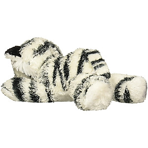 Aurora® Adorable Mini Flopsie™ Shazam™ Stuffed Animal - Playful Ease - Timeless Companions - White 8 Inches