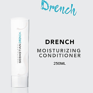Sebastian Drench Conditioner, Deep Moisturizing Conditioner For Chemically Treated Hair, 8.4oz