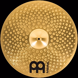Meinl 20" Ride Cymbal - HCS Traditional Finish Brass for Drum Set, Made in Germany, 2-YEAR WARRANTY (HCS20R)