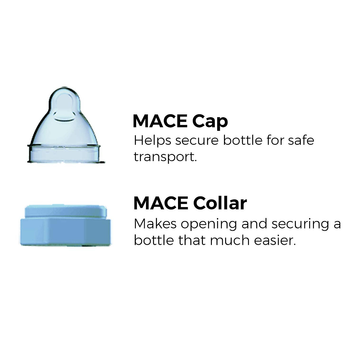 aMACEing Zero Leak® Baby Bottle with Anti-Colic Vent and Variable Flow, Leak-Proof 7oz (Green)