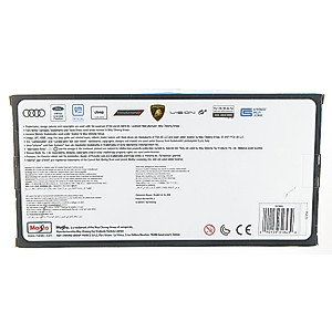 Maisto 1:18 Scale Porsche 550A Spyder Diecast Vehicle, Silver